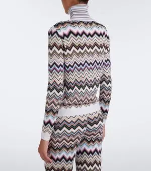 Missoni Zigzag Turtleneck Sweater