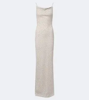 Missoni Zigzag Lamé Maxi Dress