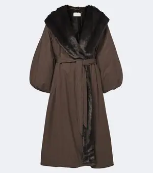 Magda Butrym Cotton Wrap Coat