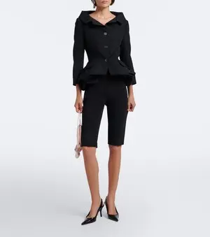 Magda Butrym Peplum Wool Blazer
