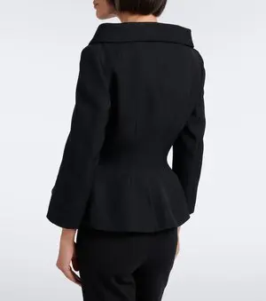 Magda Butrym Peplum Wool Blazer