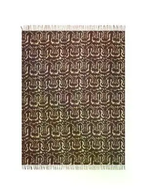 PIERRE-LOUIS MASCIA Sidney Floral-print Cashmere Scarf - Neutrals