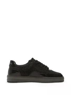 Filling Pieces Mondo Reed Woven-panel Sneakers - Black