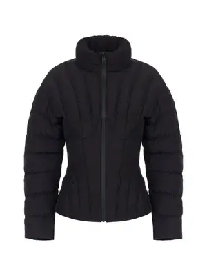 Elisabetta Franchi Short Down Jacket - Black