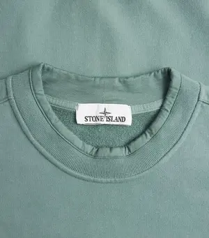 Stone Island Cotton Rib-knit Compass Sweatshirt