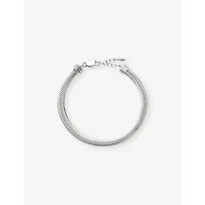 MISSOMA Classic Snake Platinum Pvd Plated Stainless-steel Chain Bracelet - Silver
