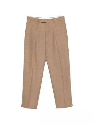 Sandro Pleated-detail Trousers - Neutrals
