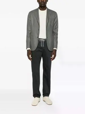 BARBA NAPOLI Single-breasted Notch-lapel Jacket