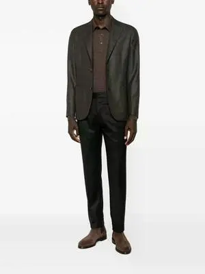 BARBA NAPOLI Wool Trousers