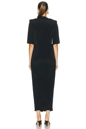 Loulou De Saison Willa Gathered Midi Dress