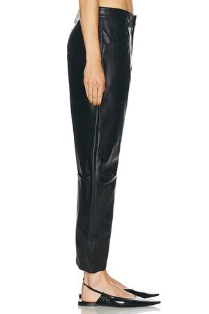 NILI LOTAN Shon Leather Pant