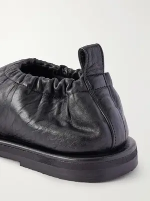 Studio Nicholson Korine Crinkled Leather Loafers