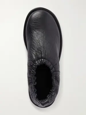 Studio Nicholson Korine Crinkled Leather Loafers