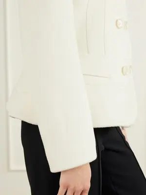 Proenza Schouler Romane Double-breasted Wool-blend Jacket