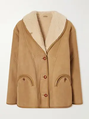 BLAZÉ MILANO Tatoosh Shearling Jacket