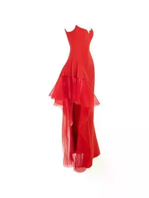 V:PM ATELIER Tulip Ruffled Maxi Dress