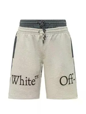 Off-White Bookish Logo-print Shorts