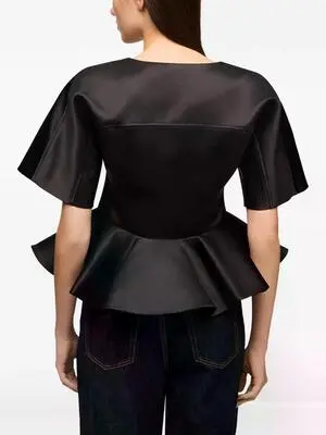 GANNI Blouse In Satin