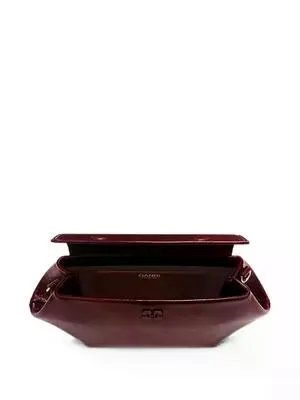 GANNI Bou Bag East/west Shine - Red