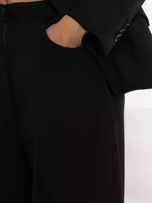 ISABEL SANCHIS Structured Curved-leg Palazzo Trousers