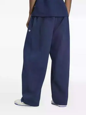 Adidas Logo-embroidered Track Pants