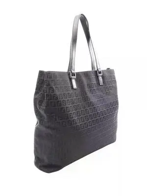 Fendi 2000-2010 Zucchino Canvas Tote Bag