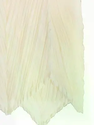 Issey Miyake Pleated Zigzag-edge Scarf