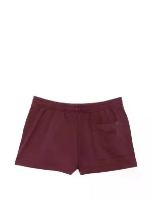 SPORTY & RICH Cotton Logo-print Shorts