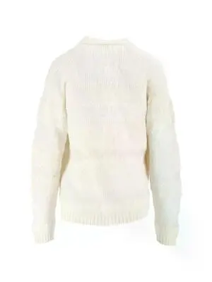 Fabiana Filippi Sequin-embellished Striped Sweater