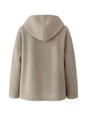 Max Mara Hooded Zip-up Hoodie