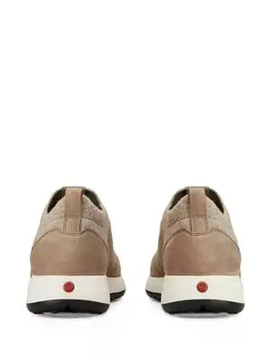 TOD'S Suede-panelled Wool-blend Sneakers