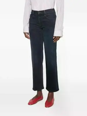 MOTHER The Mid Rise Rambler Cropped Jeans