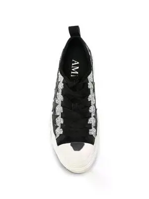 Amiri Glitter Stars Court Sneakers
