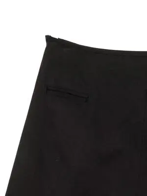 Yohji Yamamoto Asymmetric Panelled Mini Skirt