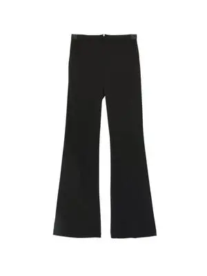 Imperial Satin-trim Flared Trousers