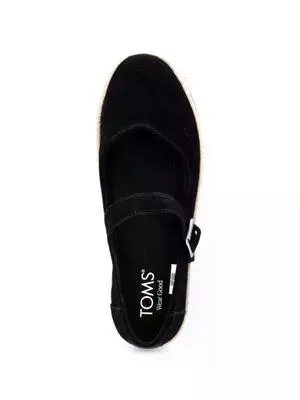 Toms Carolina Mary Jane Buckle-strap Platform Espadrilles