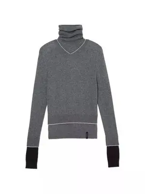 Marc Jacobs Layered Turtleneck Sweater - Grey