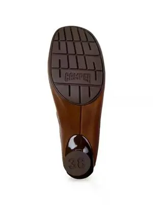 Camper Right Left Leather Ankle Boots