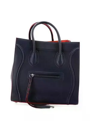 Celine Luggage Bag Grainy Leather Mini Tote Bag