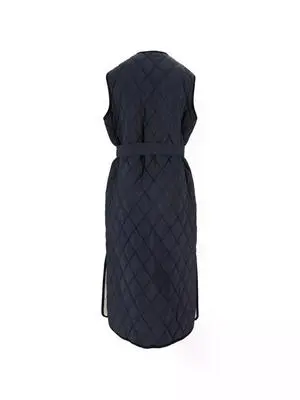 Fabiana Filippi Quilted Belted Gilet