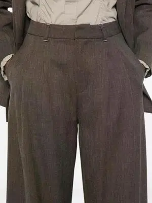 ELEH Pleated Wide-leg Trousers