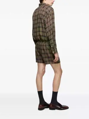Acne Studios Casual Check Shorts