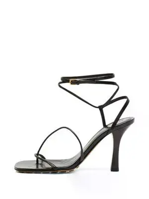 Bottega Veneta Square-toe Ankle-strap Sandals