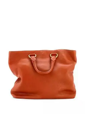 Prada Convertible Shopper Vitello Daino Large Tote Bag