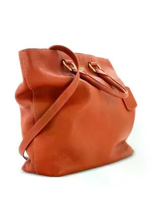 Prada Convertible Shopper Vitello Daino Large Tote Bag