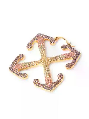Off-White Degradé Arrow Earrings
