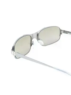 BRU EYEWEAR Aitken Rectangle-frame Sunglasses - Blue