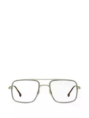 Carrera Eyewear Square-frame Double-bridge Glasses - Grey