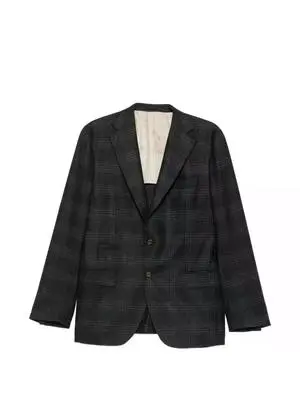 Eleventy Check-pattern Blazer
