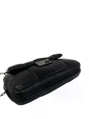 Prada 2013-2026 Nappa Bomber Flap Shoulder Bag